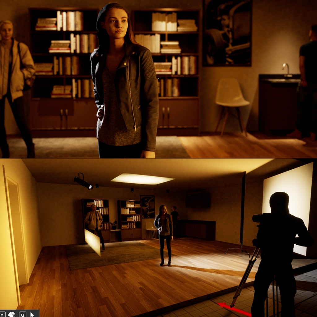 Cine Tracer: A Tool for Real-Time Cinematography Simulation