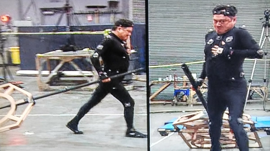 When directors put on the mocap suit themselves - befores & afters