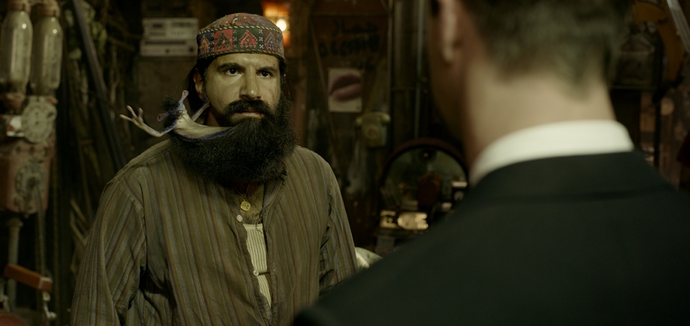 The zaniest character from 'MIB: International' lives in a beard