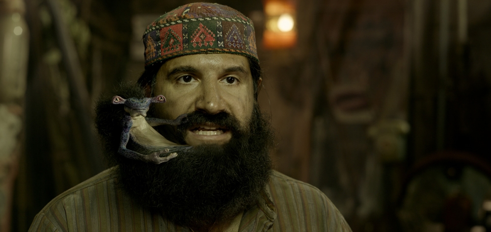 The zaniest character from 'MIB: International' lives in a beard