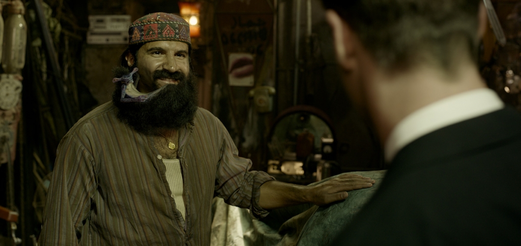 The zaniest character from 'MIB: International' lives in a beard