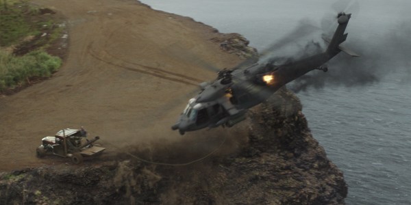 How to catch a helicopter with a chain (and some fast and furious cars)