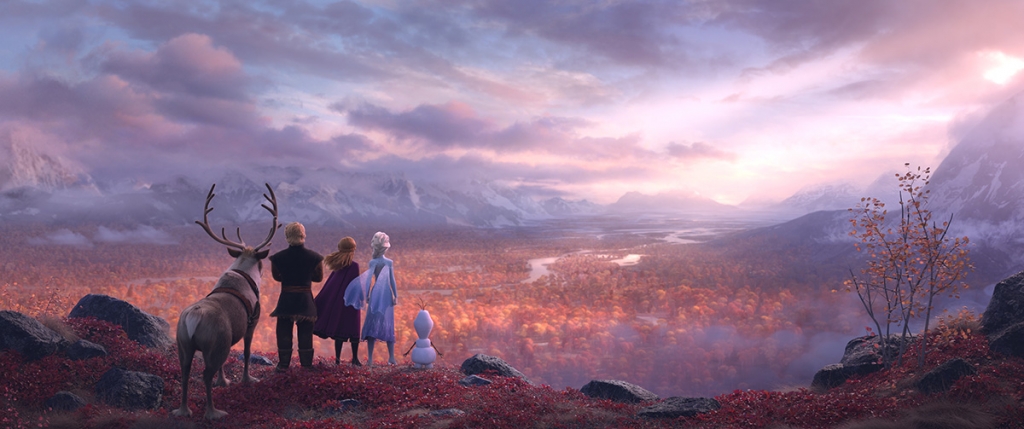 The tech behind all those trees in 'Frozen 2' - befores & afters