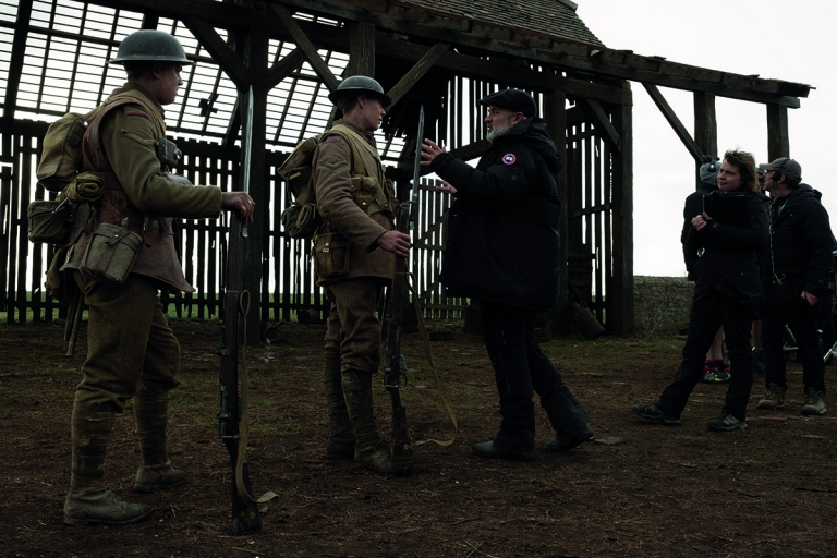 The big effects moments in the one-shot '1917' - befores & afters