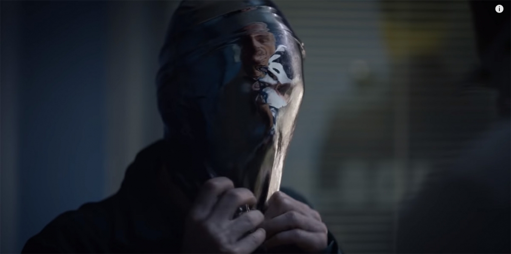 Into the Looking Glass mask with Marz - befores & afters