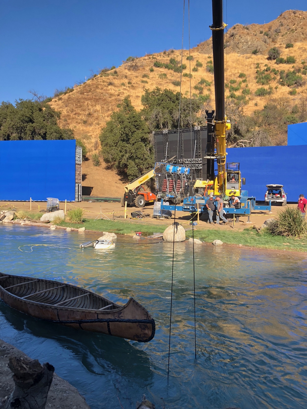 'The Call of the Wild' needed a river. So they built one. Twice.