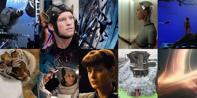 A decade of VFX Academy Awards - befores & afters