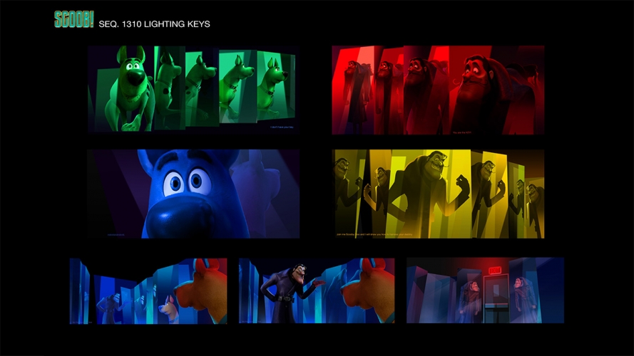 Unravelling the mystery of the color script and color keys in ‘Scoob ...