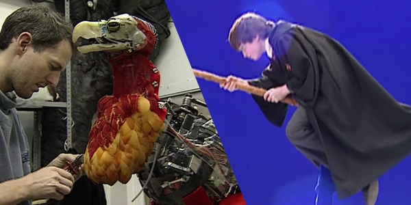 Some VFX nostalgia: 'Harry Potter' quidditch and the creature shop
