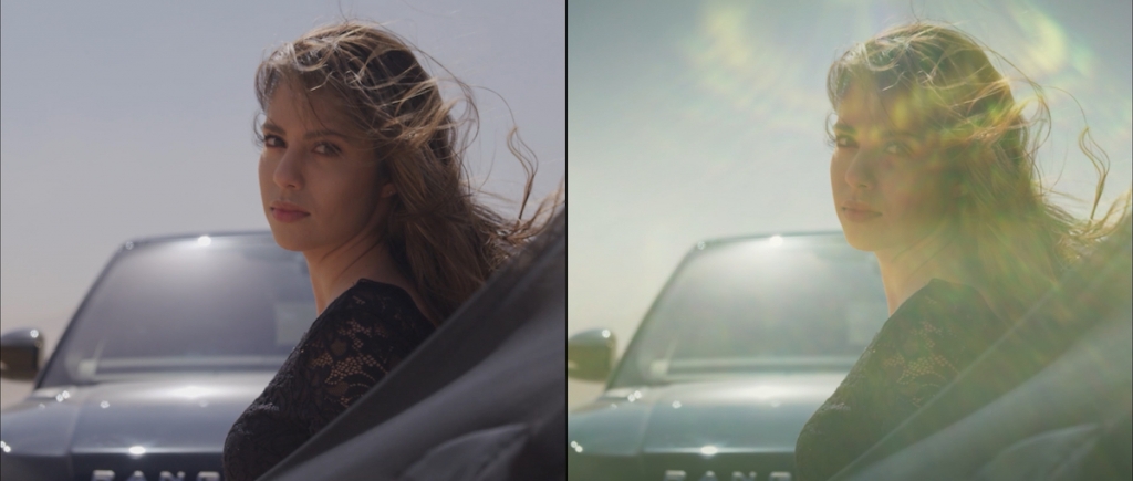 Get a sneak peek at the lens flare overlays in newly launched CreatorVault - befores & afters