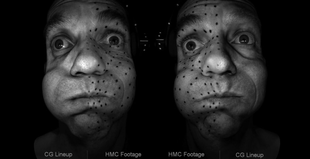 Digital Domain's next-level of facial capture - befores & afters
