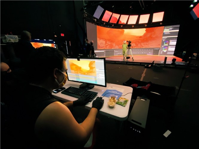 Making the virtual production-made 'Gods of Mars' - befores & afters