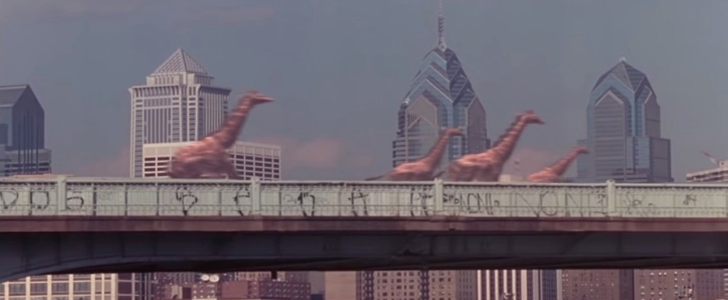 Remember those giraffes in '12 Monkeys'? - befores & afters