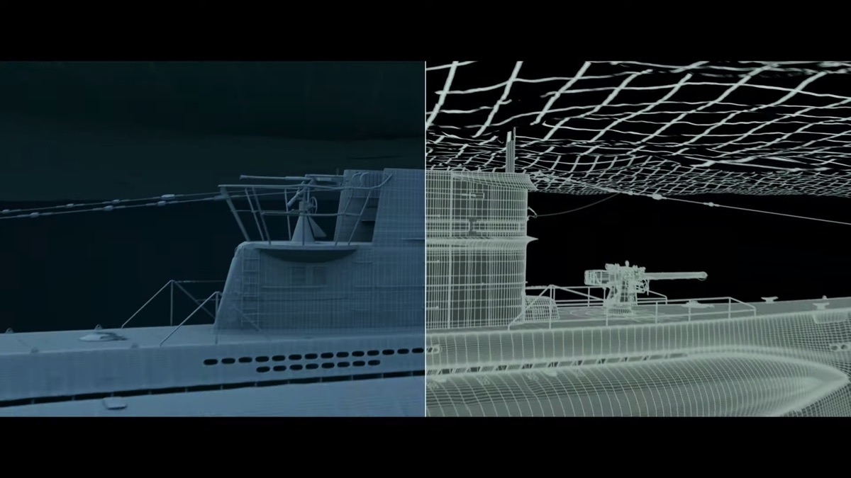 Watch this 'Greyhound' VFX breakdown video - befores & afters