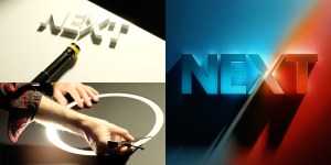 The in-camera FX behind 'Next’s' title design - befores & afters