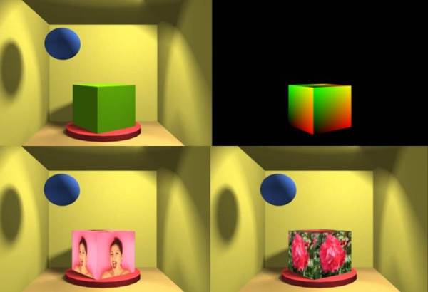 Wrapping around the UV map in 80 frames - befores & afters