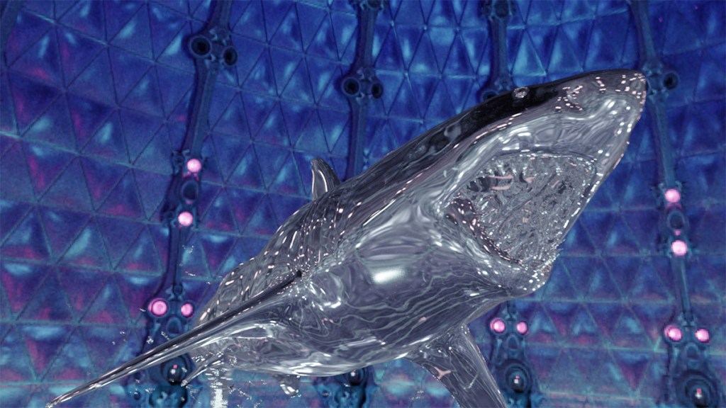 'This is where we add the 30 foot liquid metal shark' - befores & afters