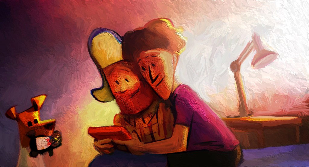 Behind the scenes of Pixar’s shorts, ‘Out’ and ‘Burrow’ - befores & afters