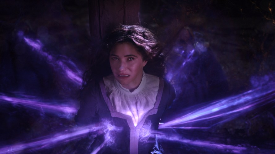 How to make a magic witch blast - befores & afters