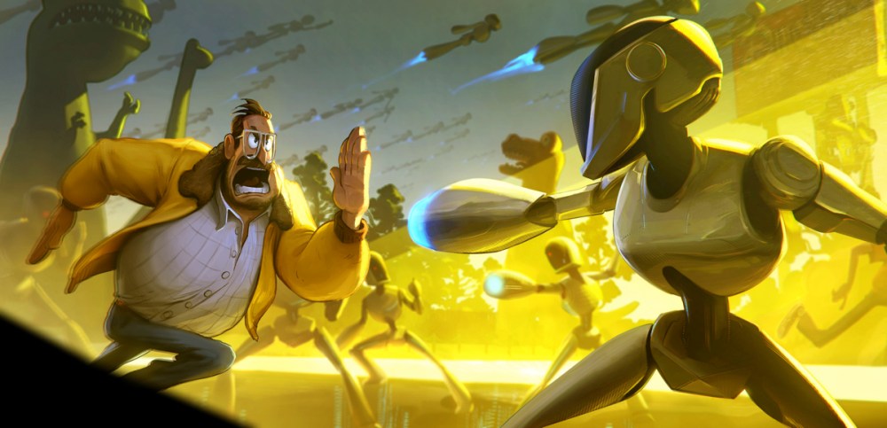 Behind the early 2D/3D test for 'The Mitchells vs. the Machines ...