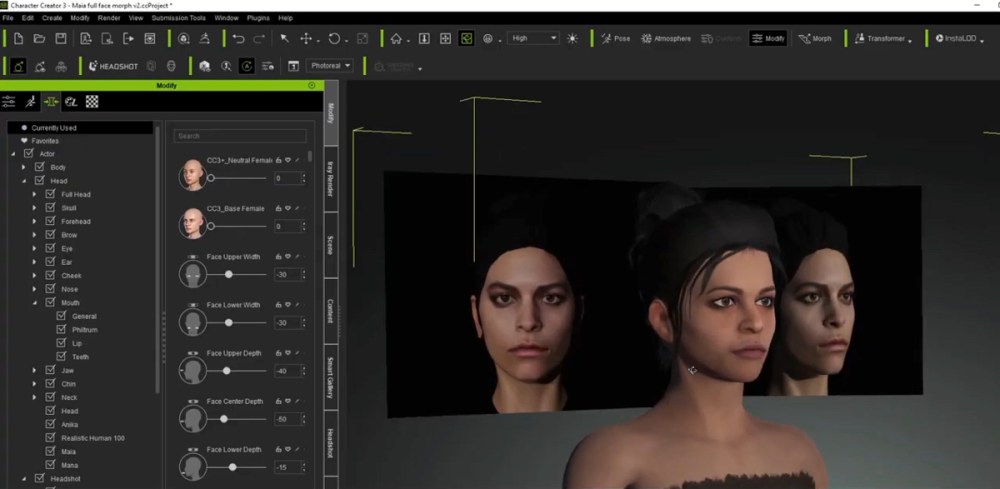 Making a Māori warrior with a difference - befores & afters