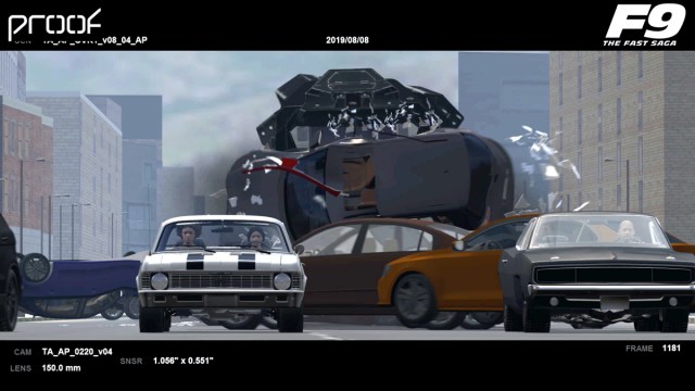 Proof's 3,000 previs shots for 'F9' were all hand-animated in Maya ...