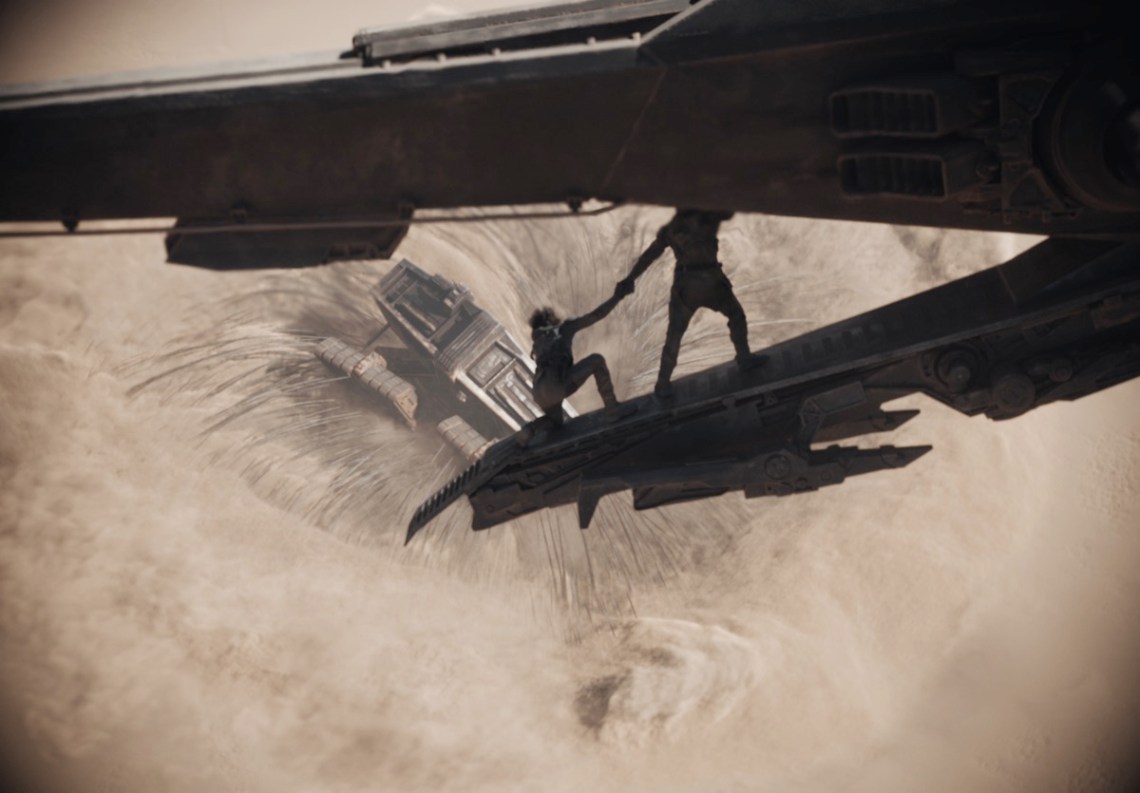 The ‘Dune’ visual effects team used sandscreens instead of bluescreens ...