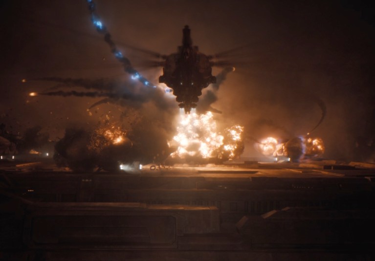 The ‘Dune’ visual effects team used sandscreens instead of bluescreens ...