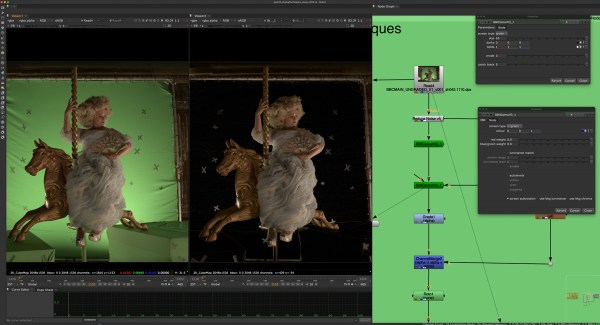 How 'Dune' VFX supervisor Paul Lambert invented Nuke's IBK keyer - befores & afters