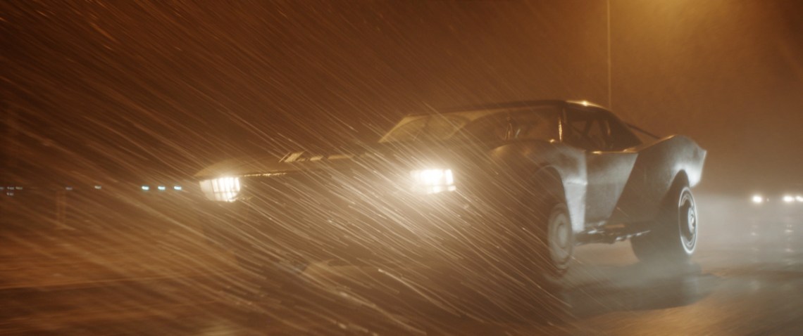 Anatomy of a Batmobile chase: a Wētā FX round-table - befores & afters