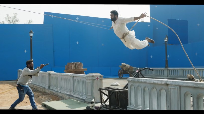 VFX Notes: The VFX of 'RRR' - Part 1 - befores & afters