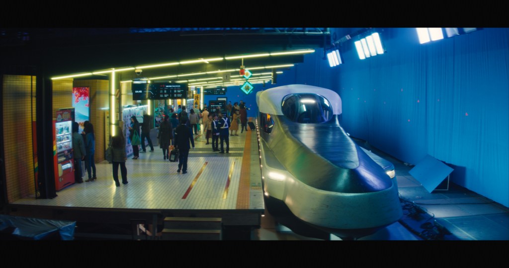 ‘Bullet Train’ rides the virtual production wave - befores & afters