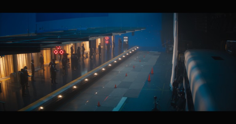 ‘Bullet Train’ rides the virtual production wave - befores & afters