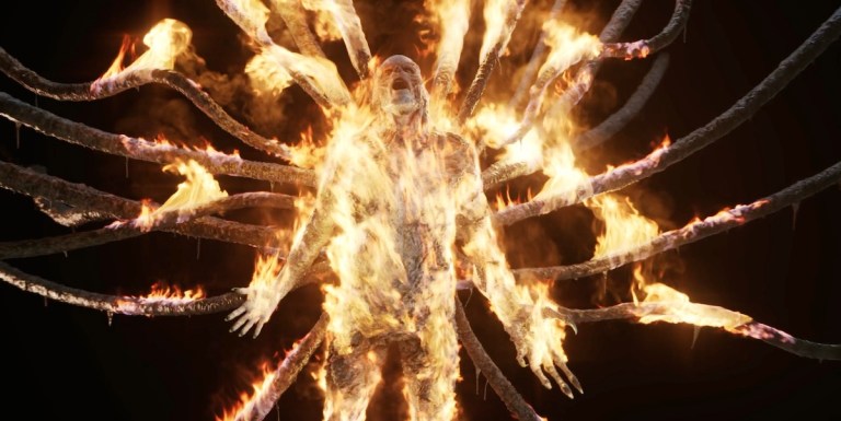 How Mackevision pulled off those fiery Vecna scenes - befores & afters