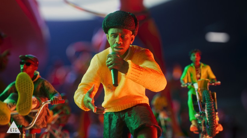 Making a CG zoetrope for this Pharrell music video - befores & afters