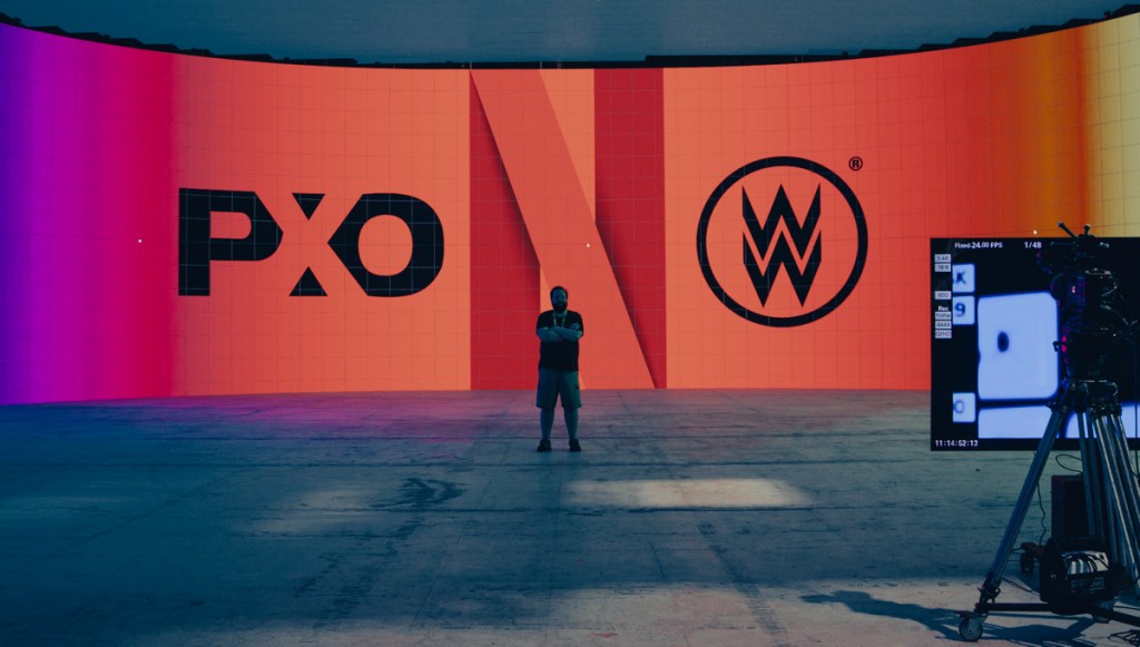 What it's like stepping onto a giant LED wall volume - befores & afters