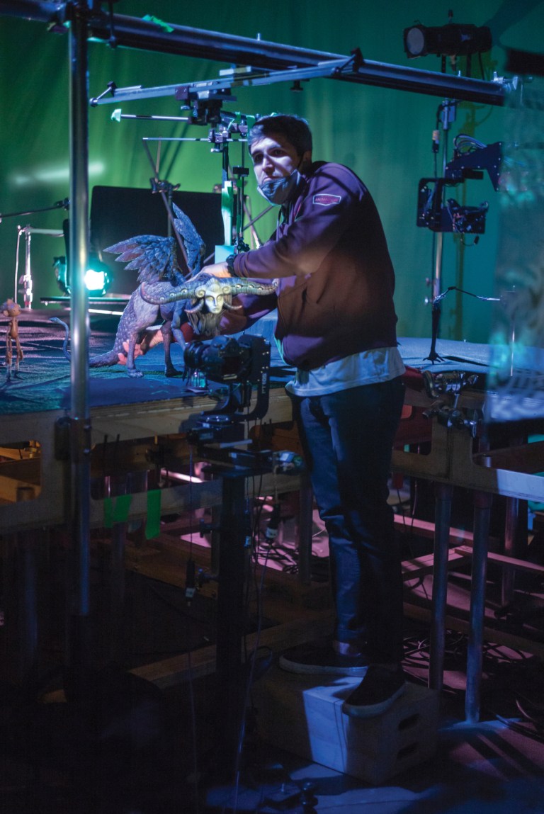 How does cinematography work on a stop-motion film? - befores & afters