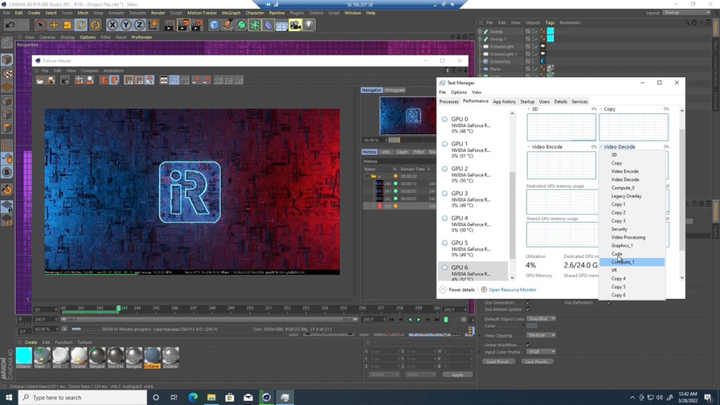 iRender: the powerful render farm for Octane and Cinema 4D - befores ...