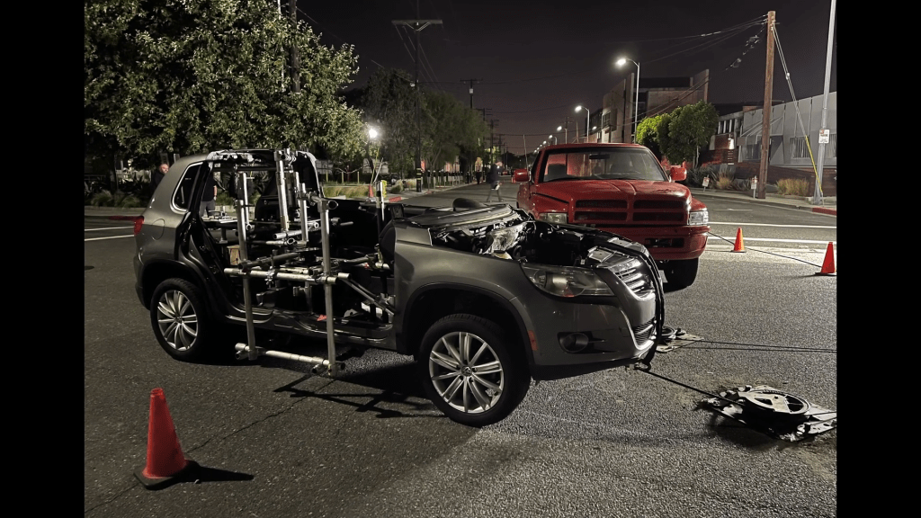 Watch this 'L Word' car crash making-of - befores & afters