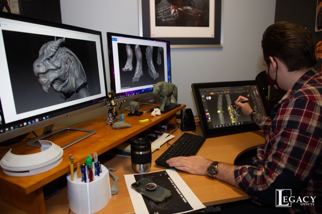 How the dragonborn in ‘D&D’ came to life with a new facial animatronics ...