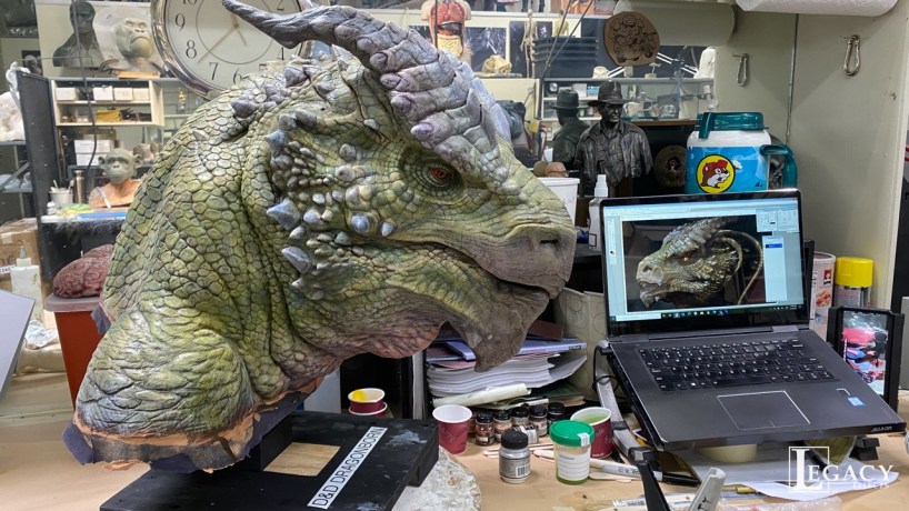 How the dragonborn in ‘D&D’ came to life with a new facial animatronics ...