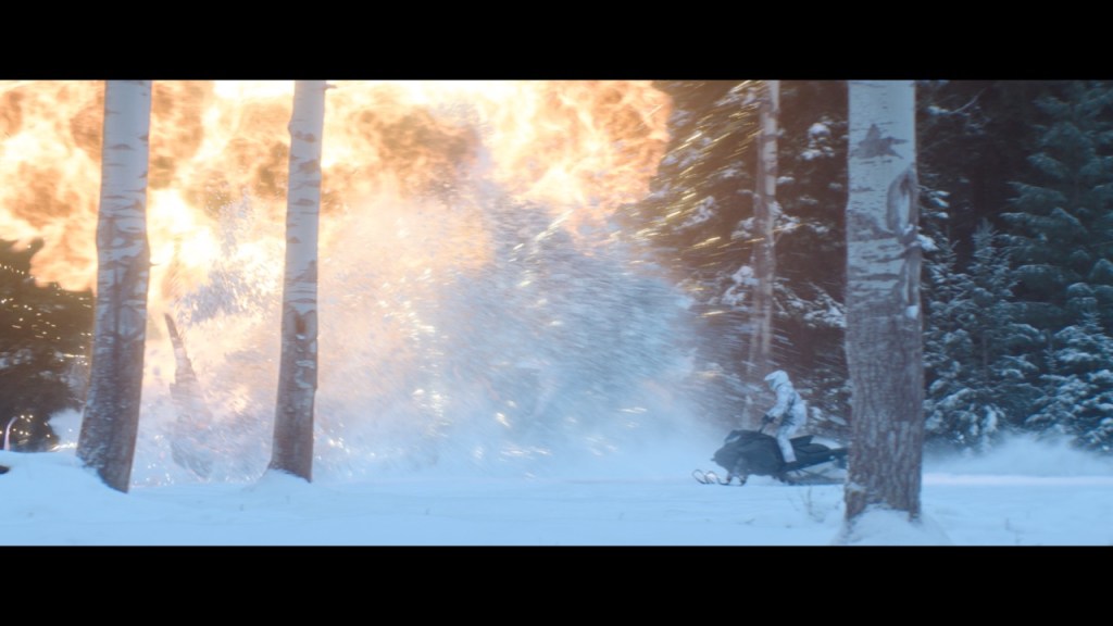 HERE’S HOW LUMA PICTURES SENT A SNOWMOBILE FLYING INTO A SNOW CABIN FOR ...