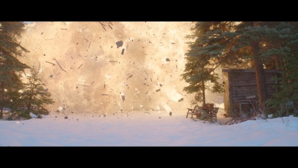 Here’s how Luma Pictures sent a snowmobile flying into a snow cabin for ...