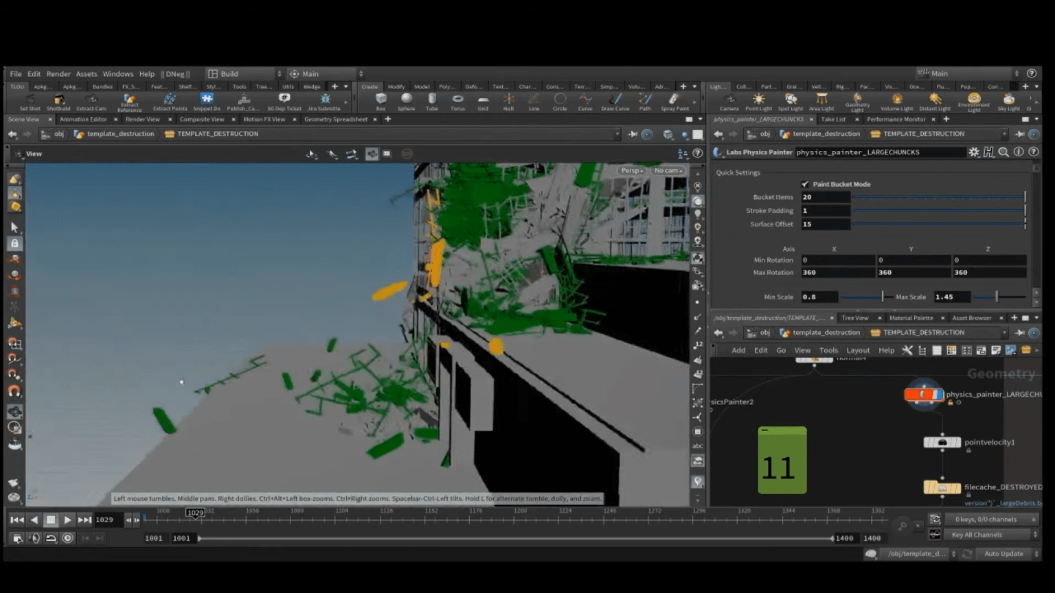 Watch a whole heap of 'The Last of Us' VFX breakdowns in one place - befores & afters