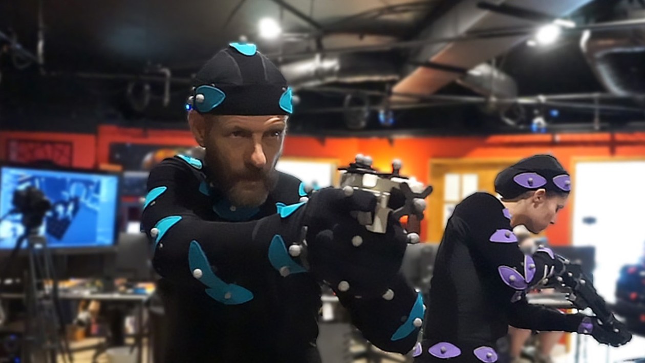 The making of Bank Heist mocap series for action films - befores & afters