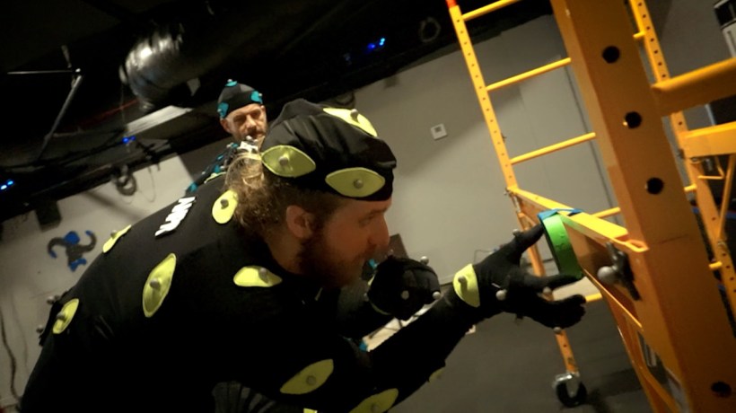 The making of Bank Heist mocap series for action films - befores & afters