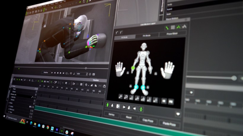 The making of Bank Heist mocap series for action films - befores & afters