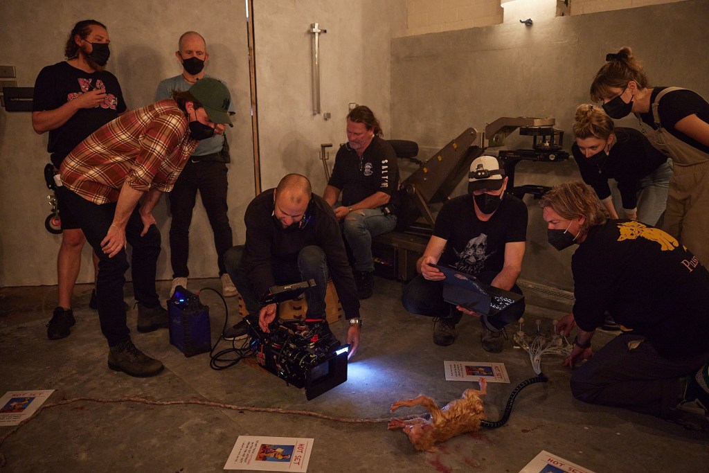 How the crazy werewolf practical effects were made for 'Wolf Like Me ...