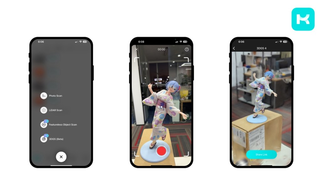 3D Gaussian Splatting with KIRI Engine, Now Available on Android for The First Time - befores ...