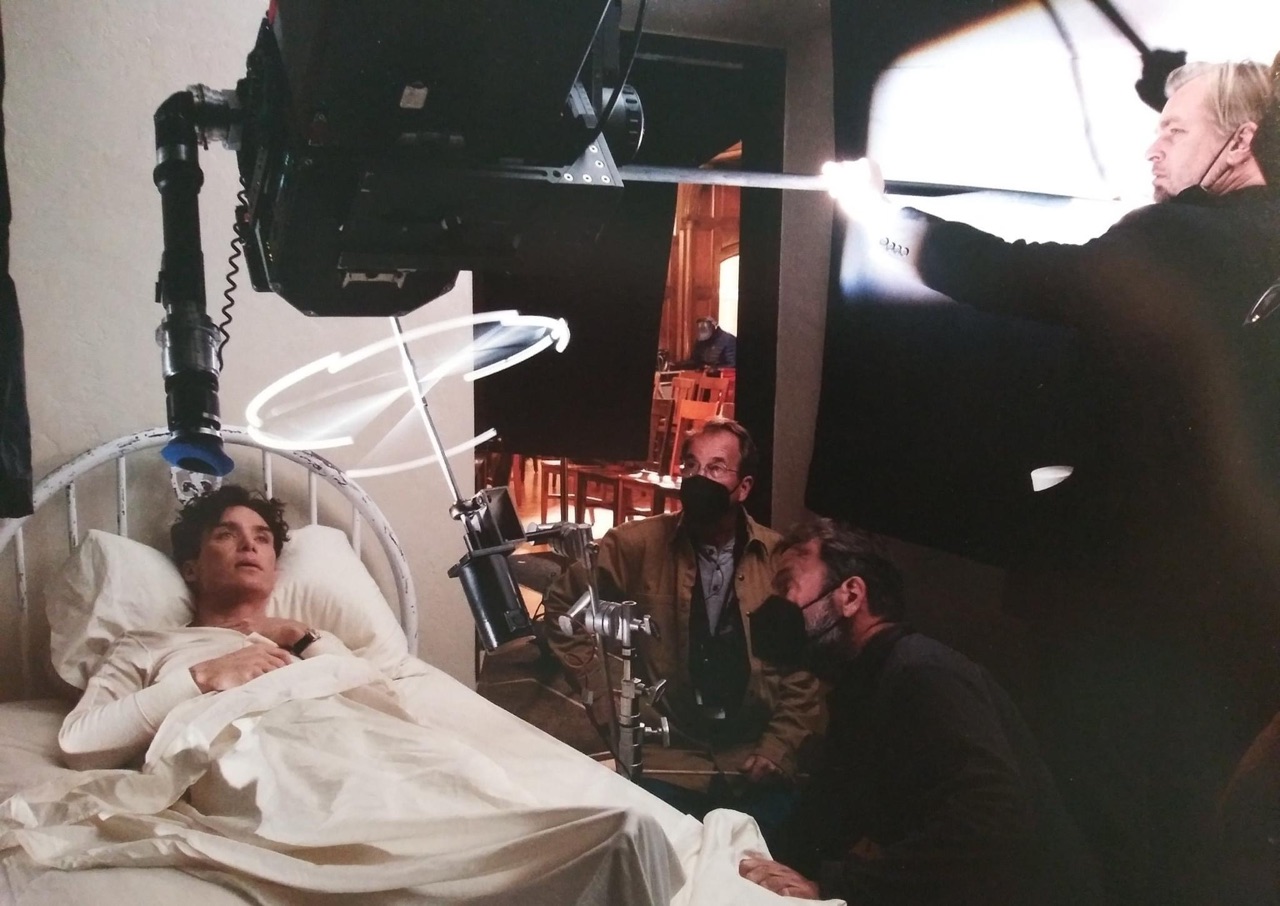 On The Set Pic: 'Oppenheimer' - befores & afters